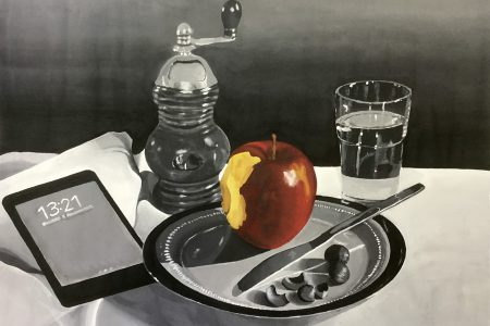 Barockes Stillleben mit modernem Element – Evangelische Schule Neukölln